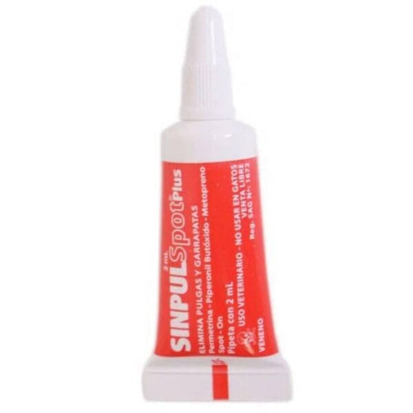 Pipeta Sinpul Spot Plus 2ml. Unidad – Vet Chile